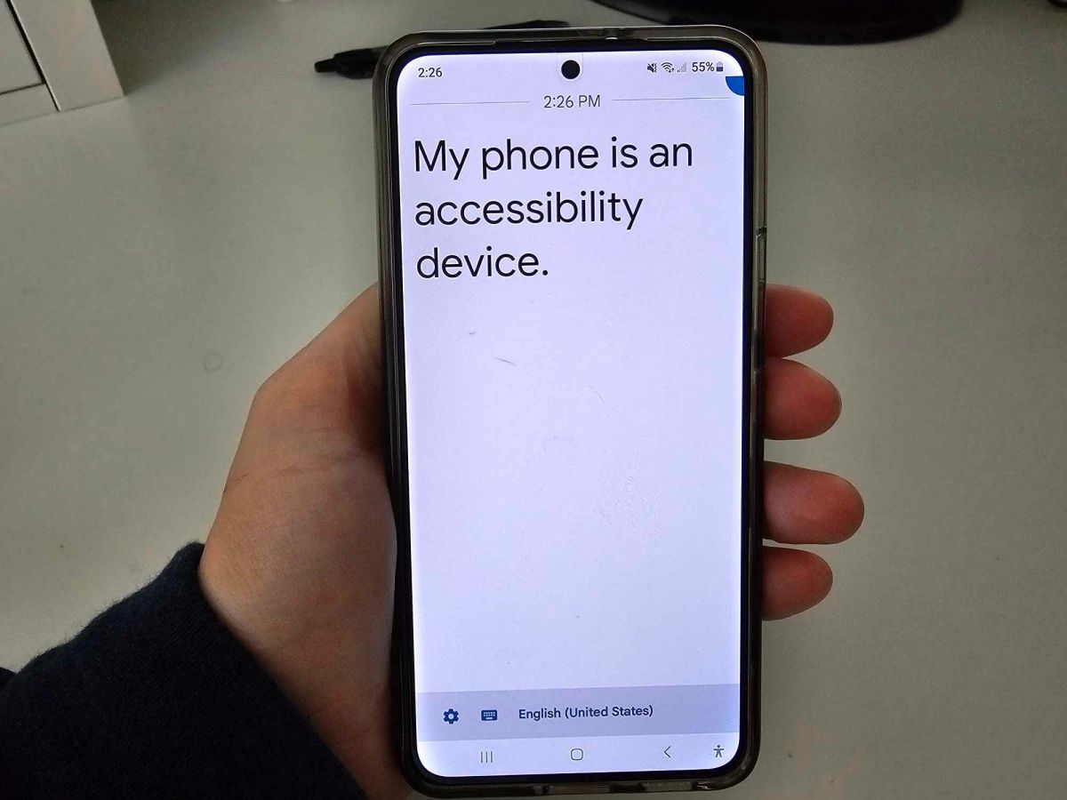 My Phone is an Accessibility Device – The "Lucky" Brain Tumor