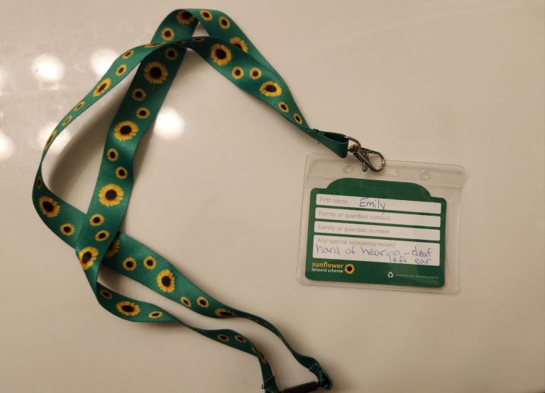 Making Hidden Disabilities Visible- Sunflower Lanyard – The "Lucky ...